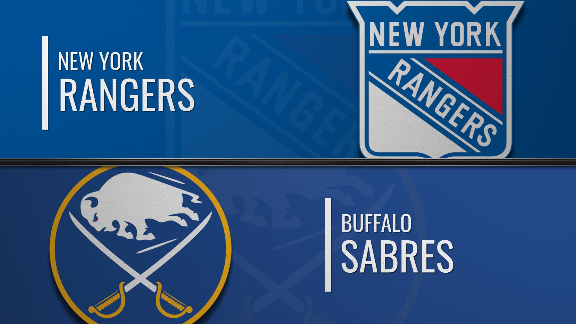 Buffalo Sabres vs. New York Rangers