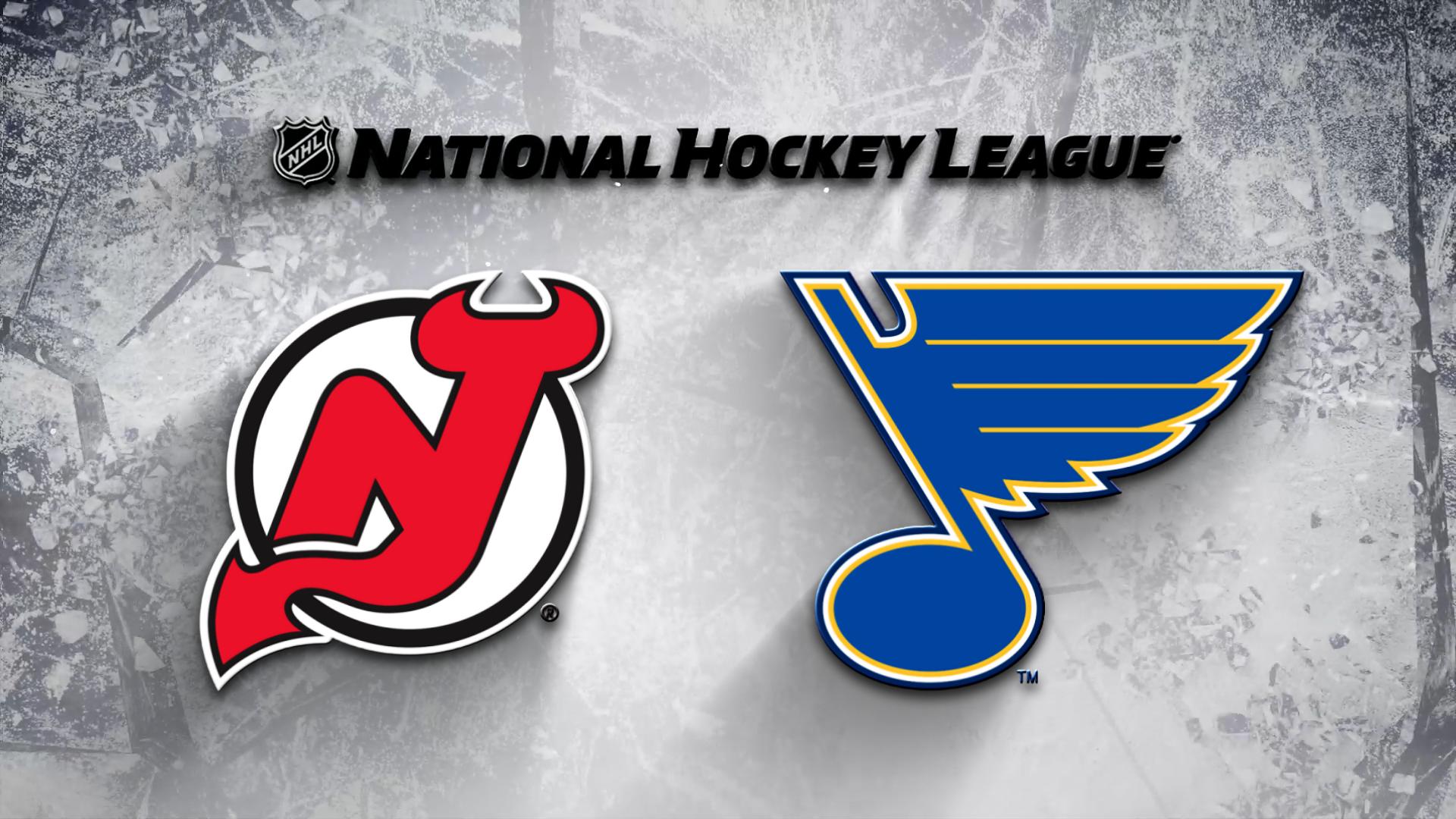 St. Louis Blues vs. New Jersey Devils