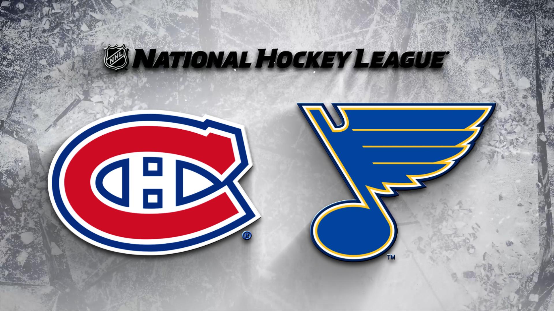 St. Louis Blues vs. Montreal Canadiens