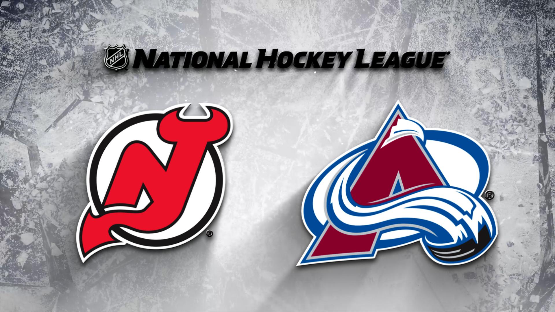 Colorado Avalanche vs. New Jersey Devils