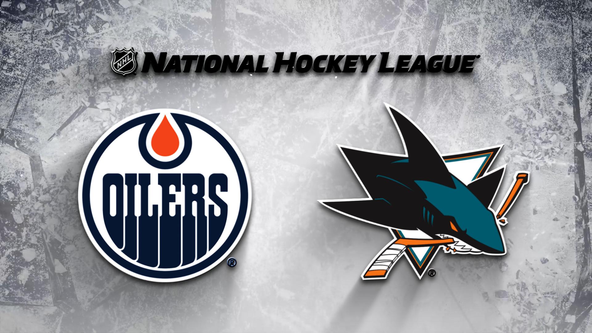 San Jose Sharks vs. Edmonton Oilers