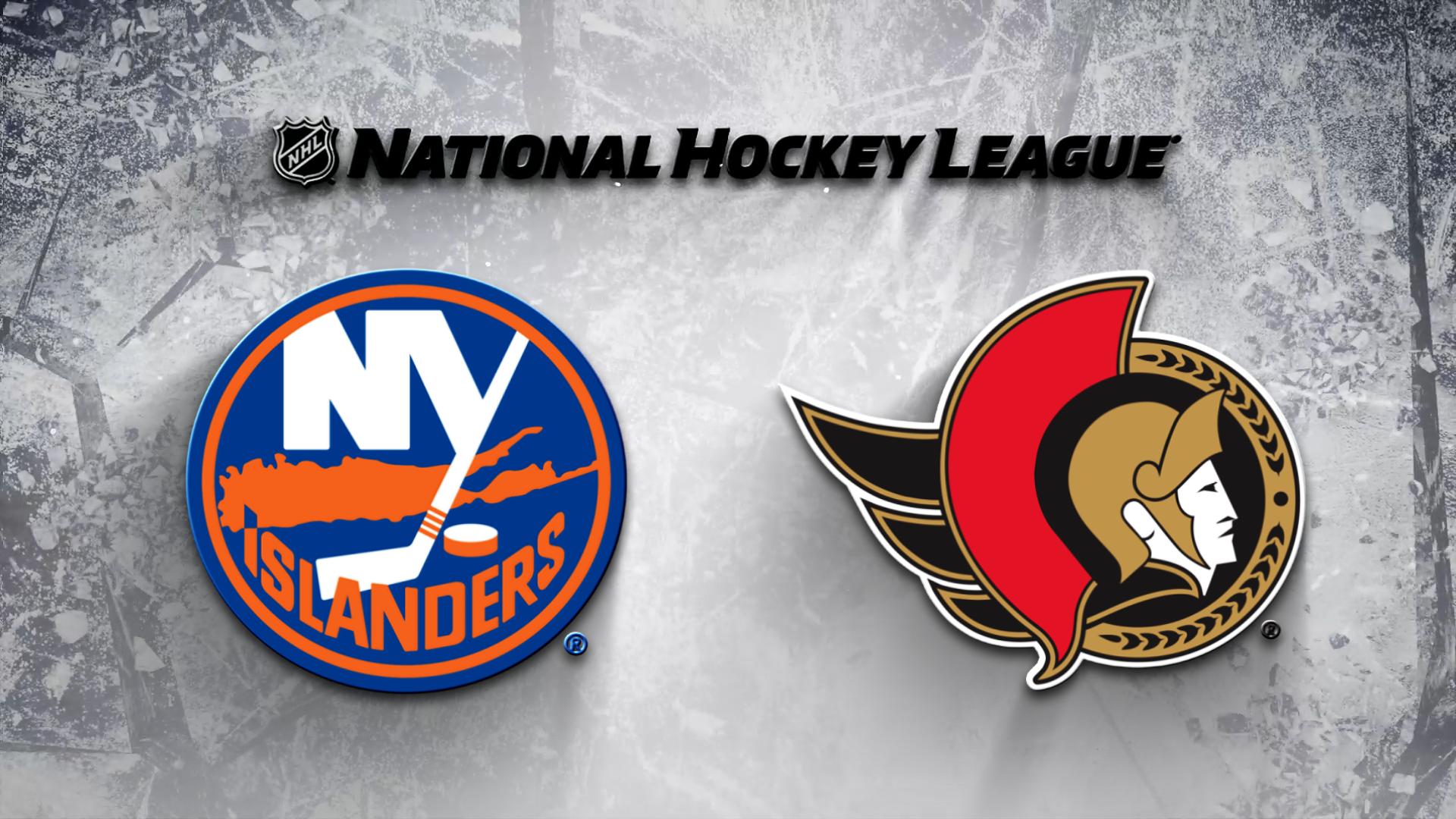 Ottawa Senators vs. New York Islanders