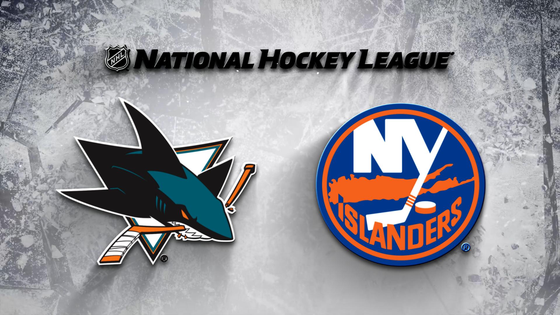 New York Islanders vs. San Jose Sharks