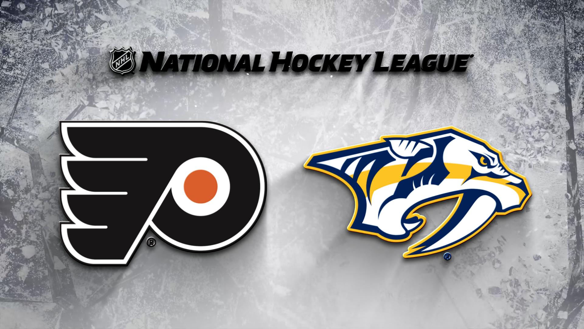 Nashville Predators vs. Philadelphia Flyers