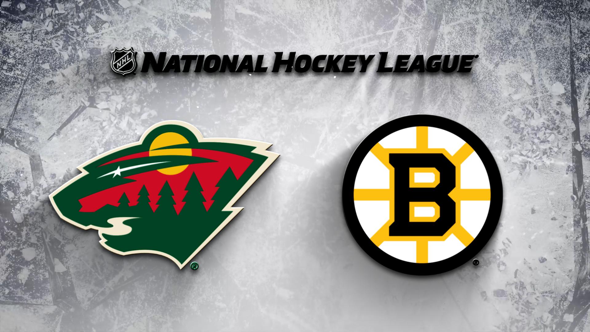 Boston Bruins vs. Minnesota Wild