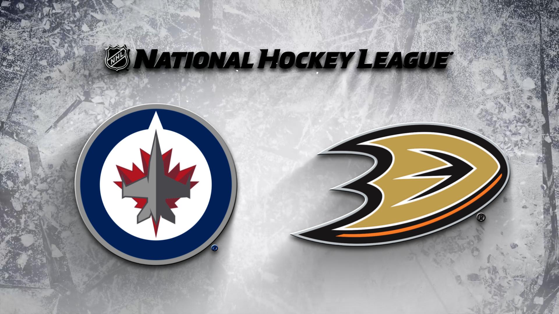 Anaheim Ducks vs. Winnipeg Jets