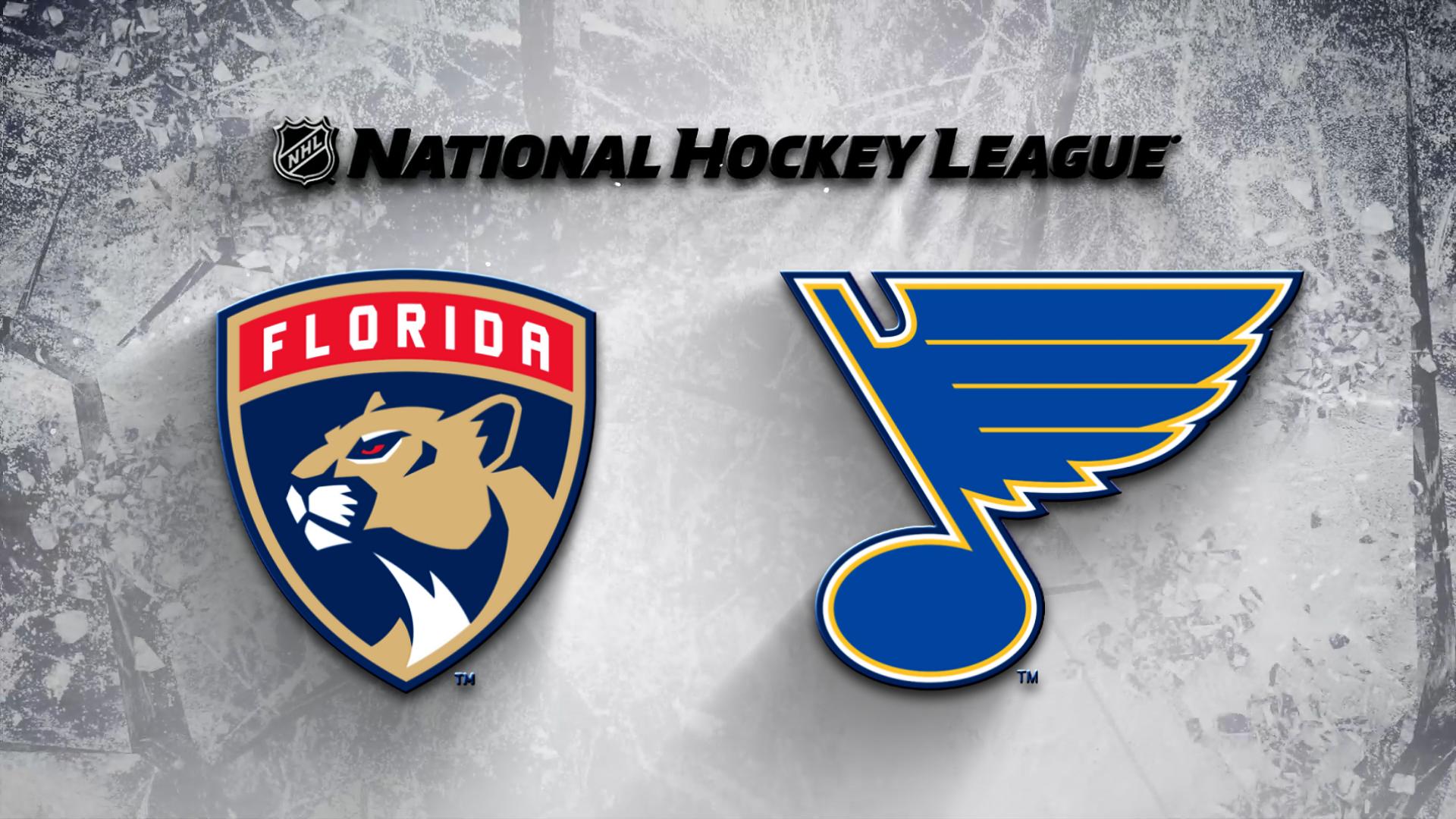 St. Louis Blues vs. Florida Panthers