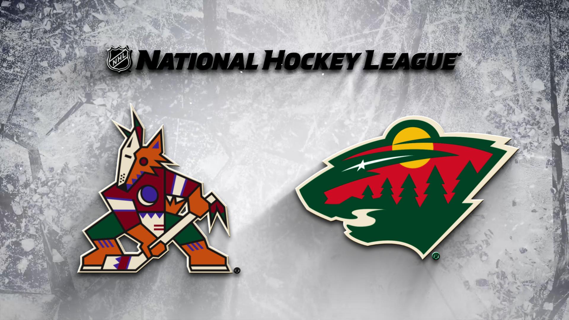 Minnesota Wild vs. Arizona Coyotes