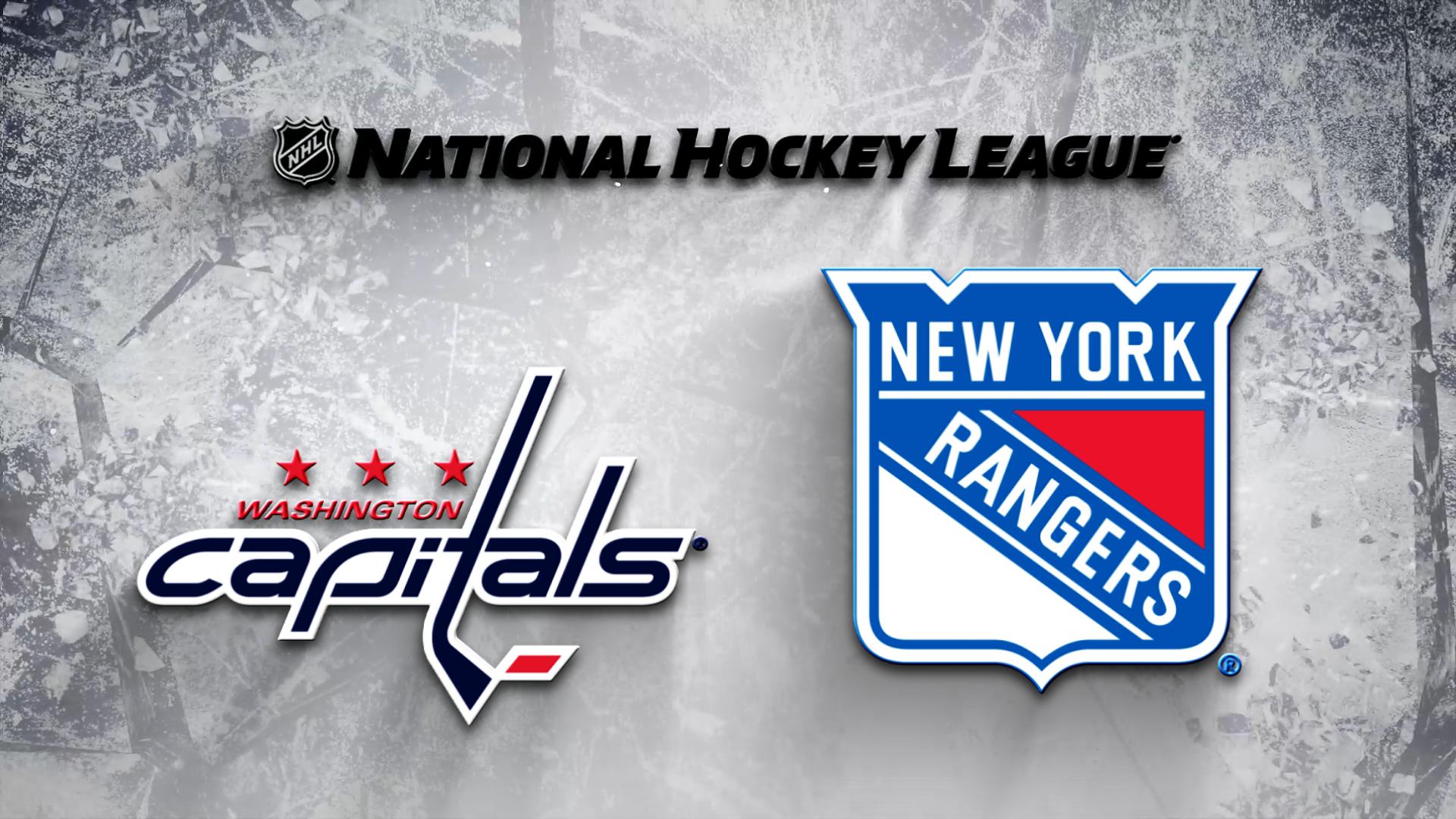 New York Rangers vs. Washington Capitals